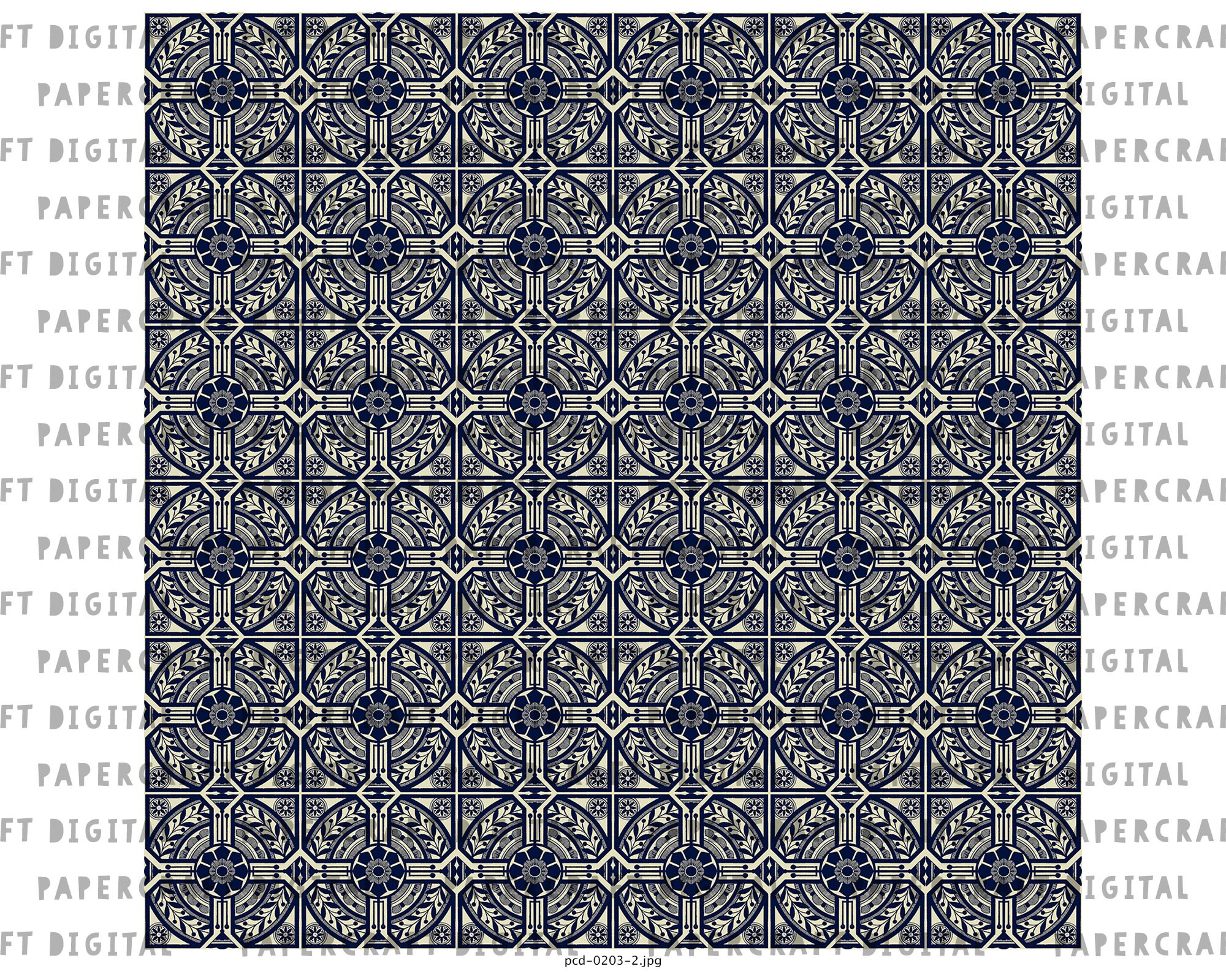 Vintage Scrapbook Printable Paper Old Middle Ages Pattern - Etsy