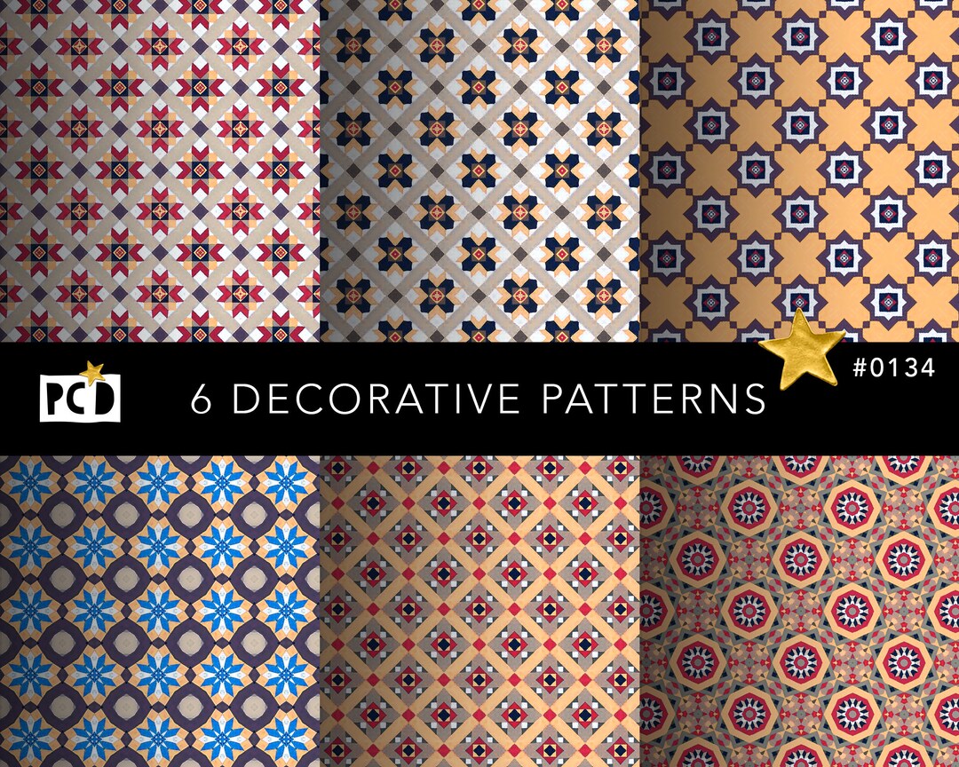 Vintage Scrapbook Printable Paper Old Antique Spanish Pattern Seamless ...