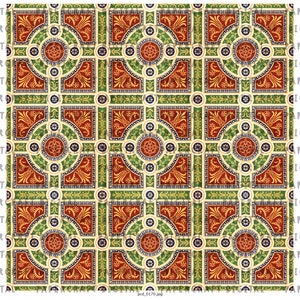 Vintage Scrapbook Printable Paper | Old Medieval Endpaper Pattern ...