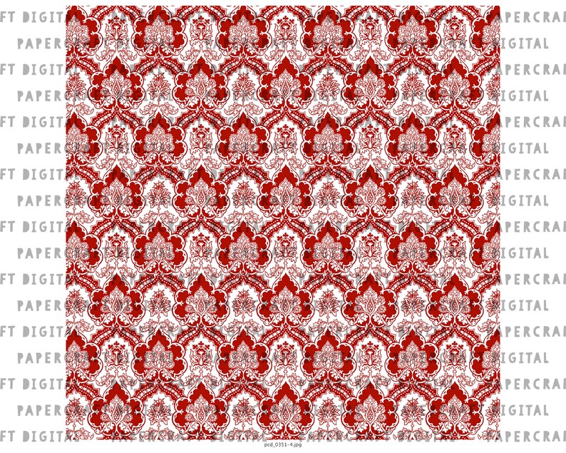 Patterned Paper Pack | Vintage Scrapbook Printable Paper | Old Ornate ...