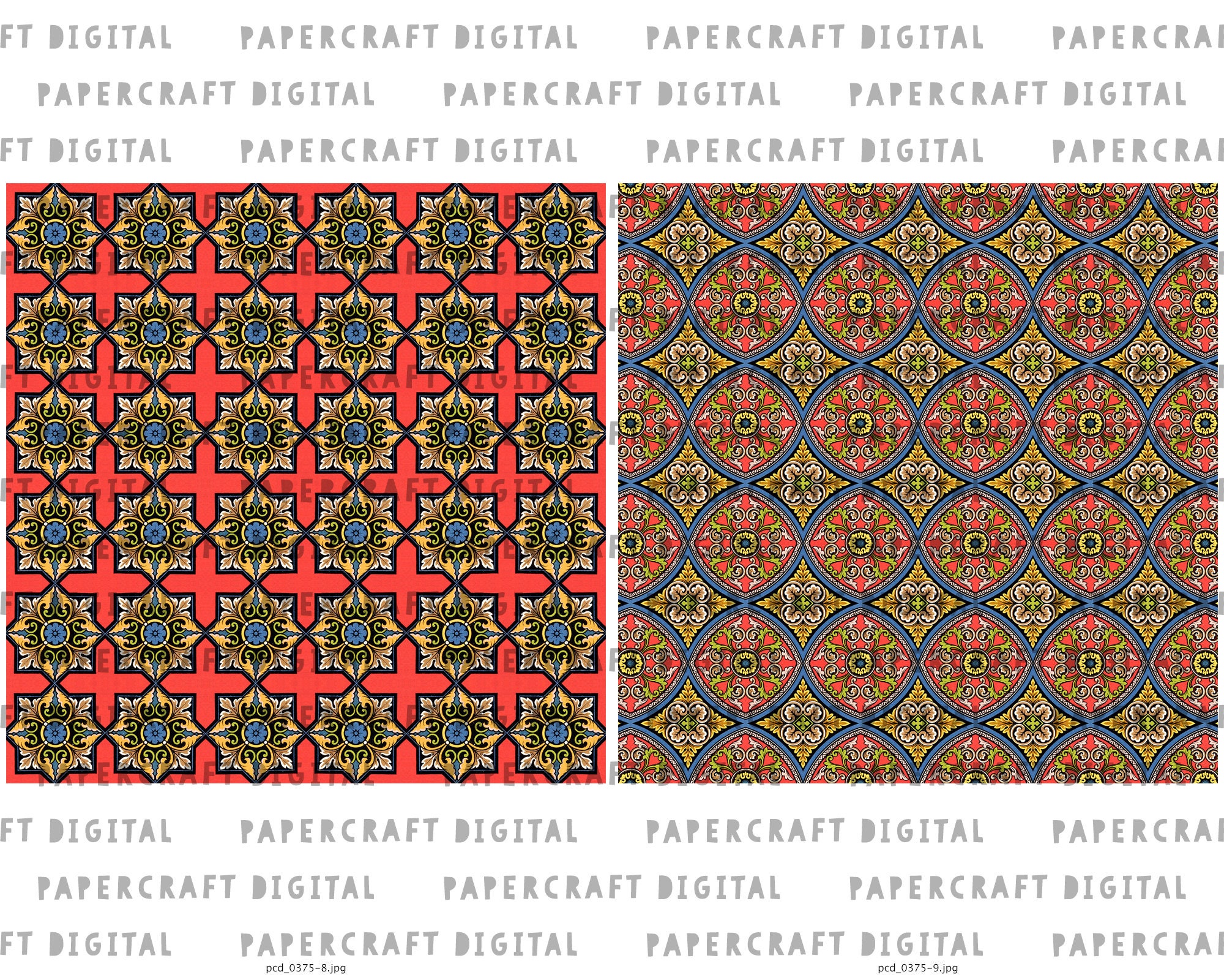 Medieval Printable Paper Patterns Old Middle Ages Seamless - Etsy Canada