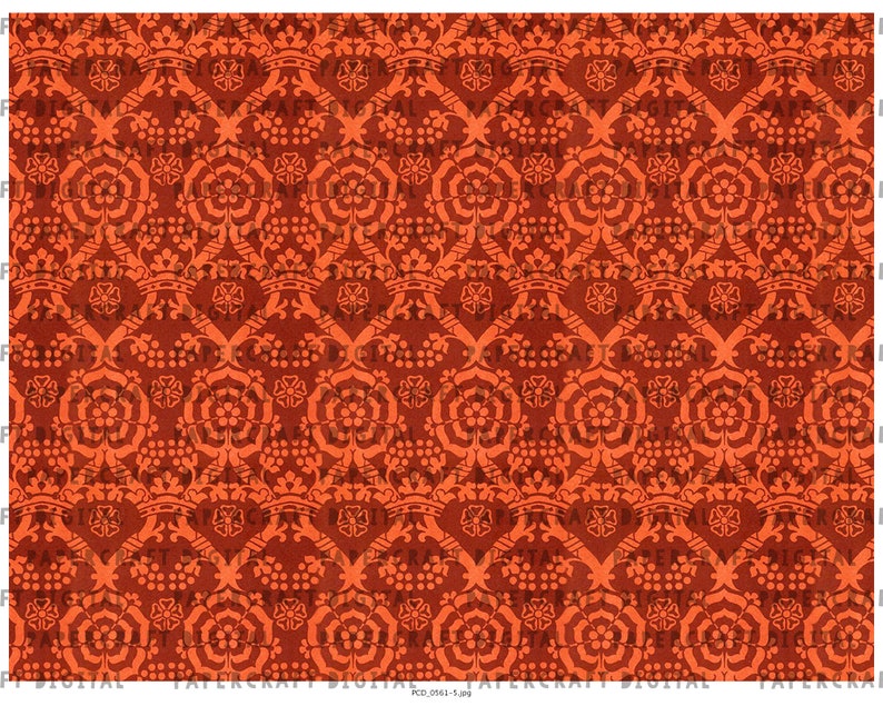 Printable Papers | 15th Century Italian Wallpaper Patterns - Etsy