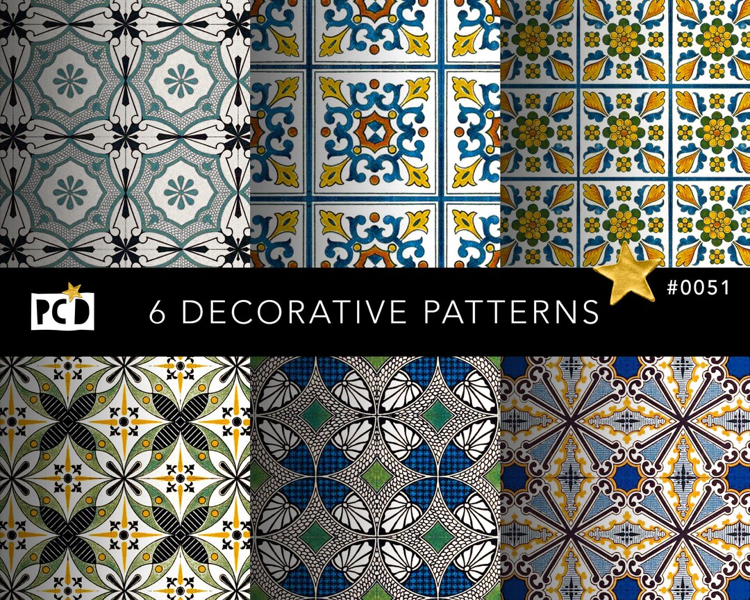 Vintage Scrapbook Printable Paper | Old Medieval Endpaper Pattern ...