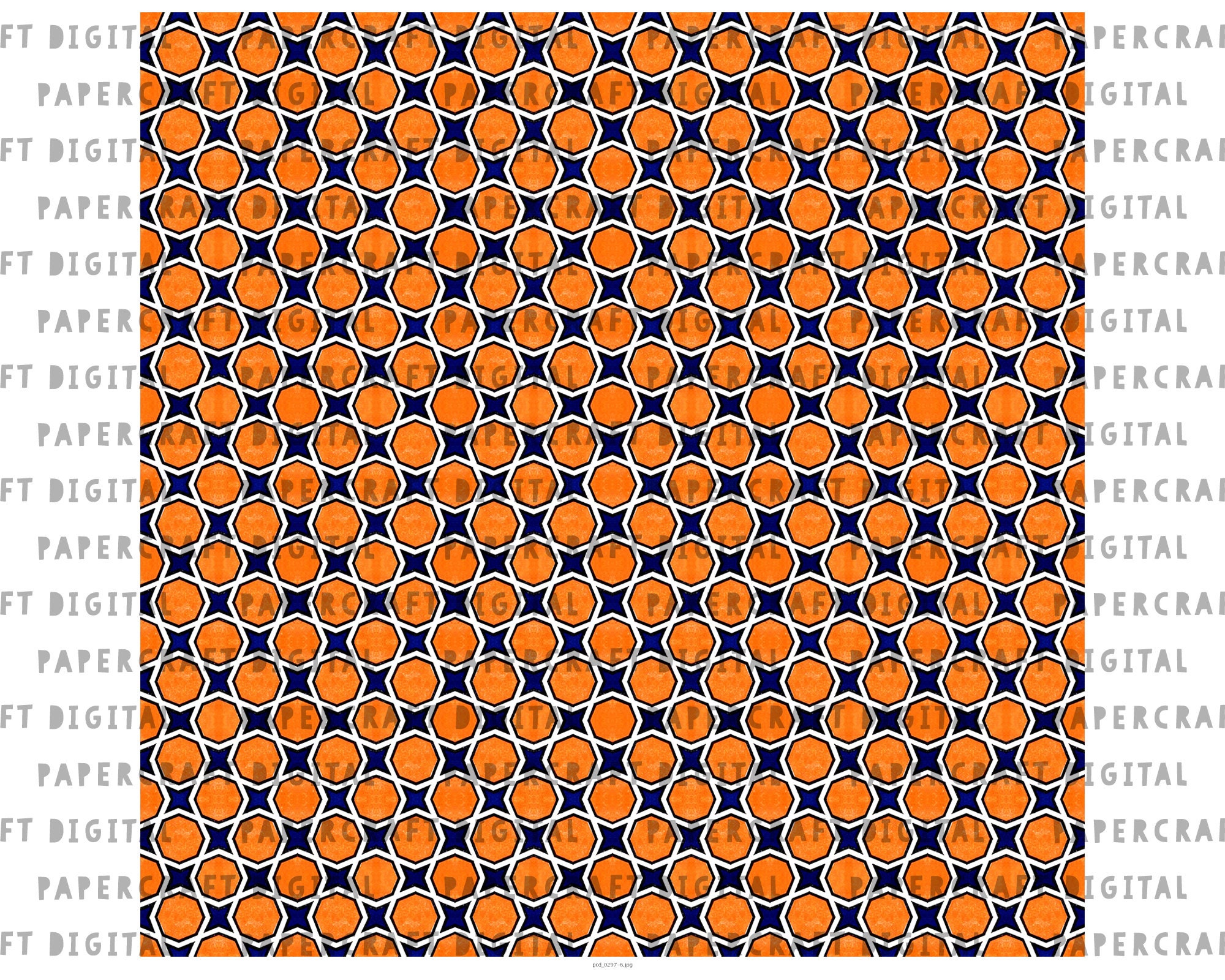 Vintage Scrapbook Printable Paper Old Geometric Pattern | Etsy