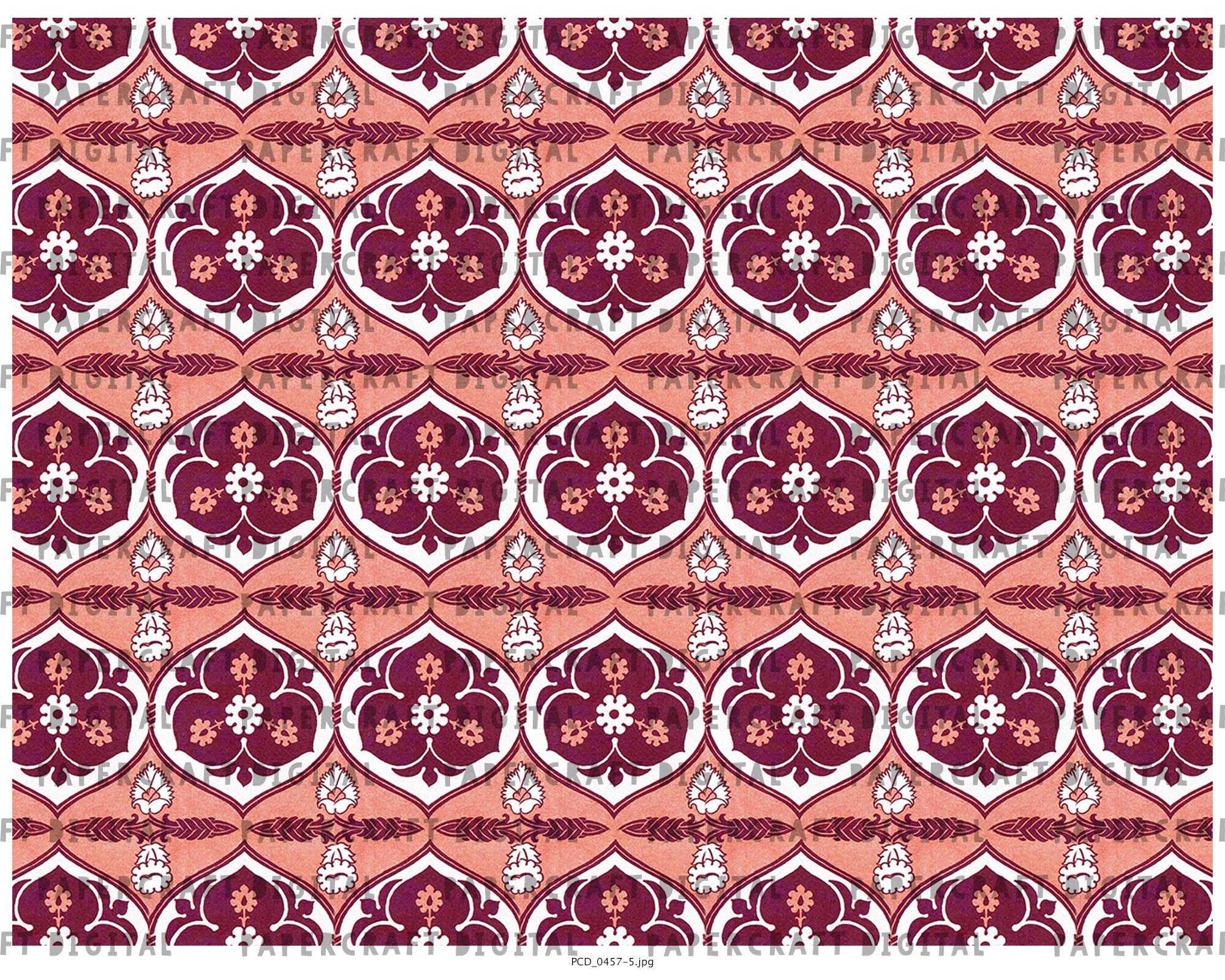 Printable Papers Old 1900's Decorative Floral Wallpaper Patterns - Etsy