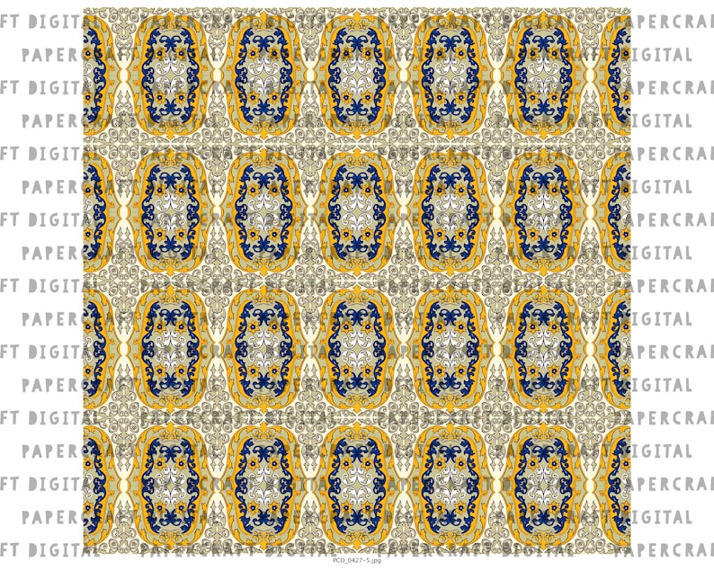 Antique Russian Patterns Ornamental Printable Papers | Etsy