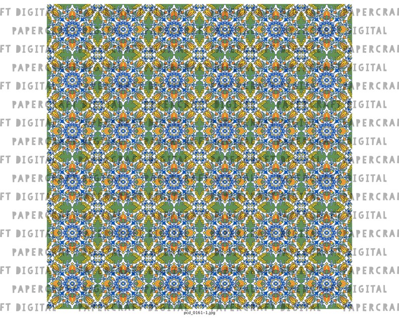 Vintage Scrapbook Printable Paper Old Medieval Endpaper Pattern Antique ...