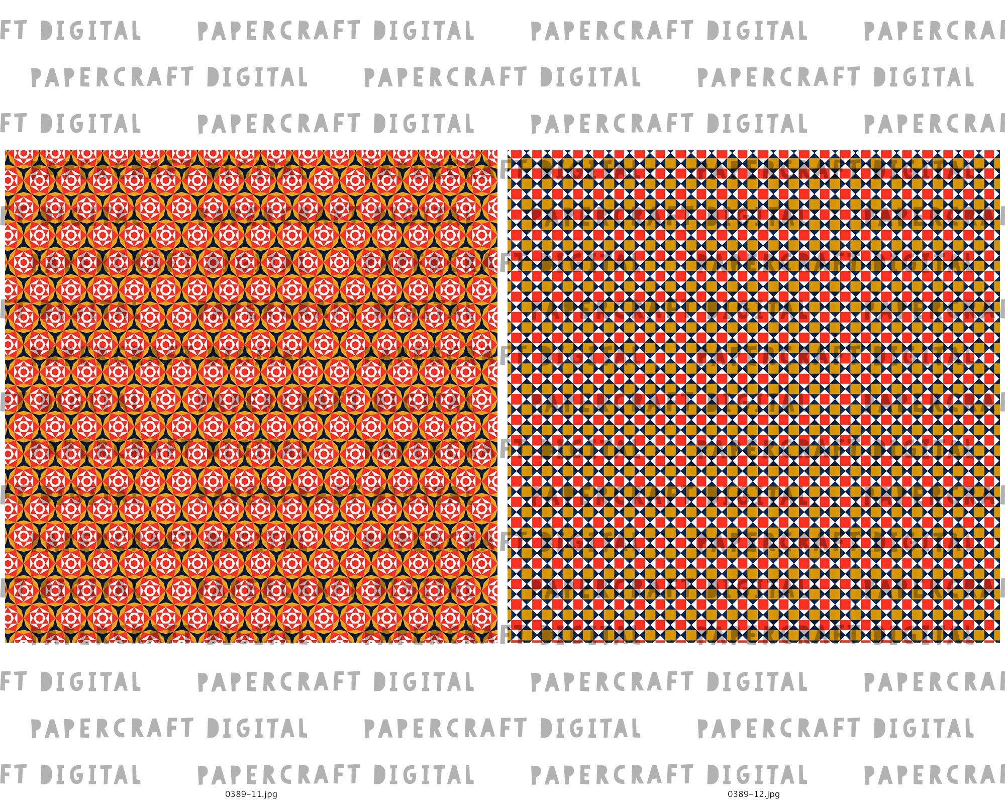 Medieval Printable Paper Patterns Old Middle Ages Seamless - Etsy