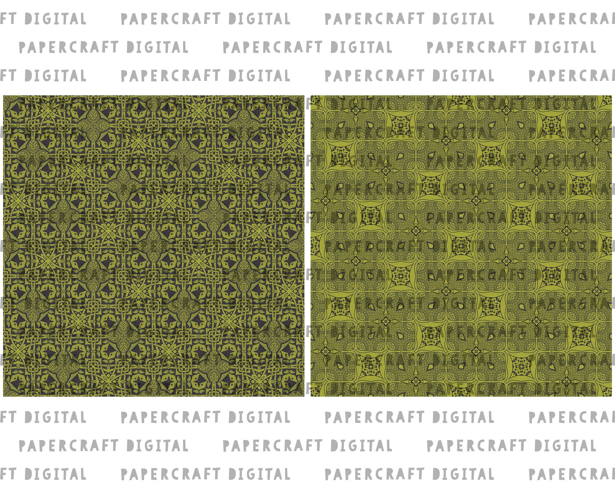 Vintage Scrapbook Printable Paper Old Medieval Endpaper | Etsy
