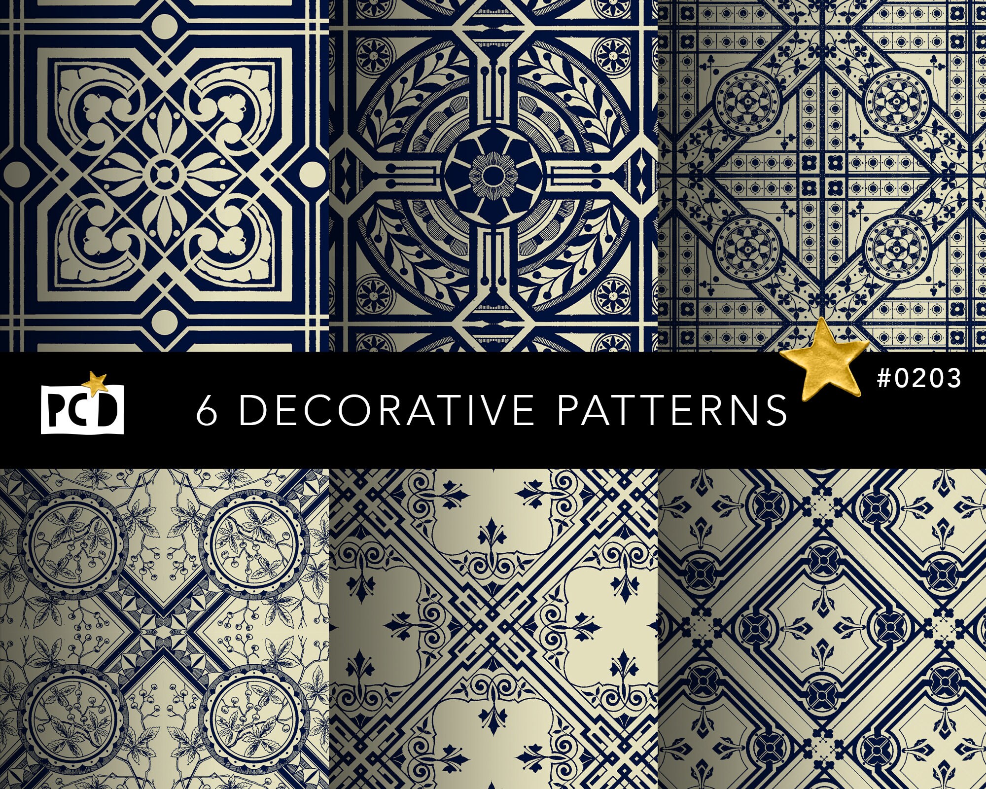 Vintage Scrapbook Printable Paper Old Middle Ages Pattern - Etsy