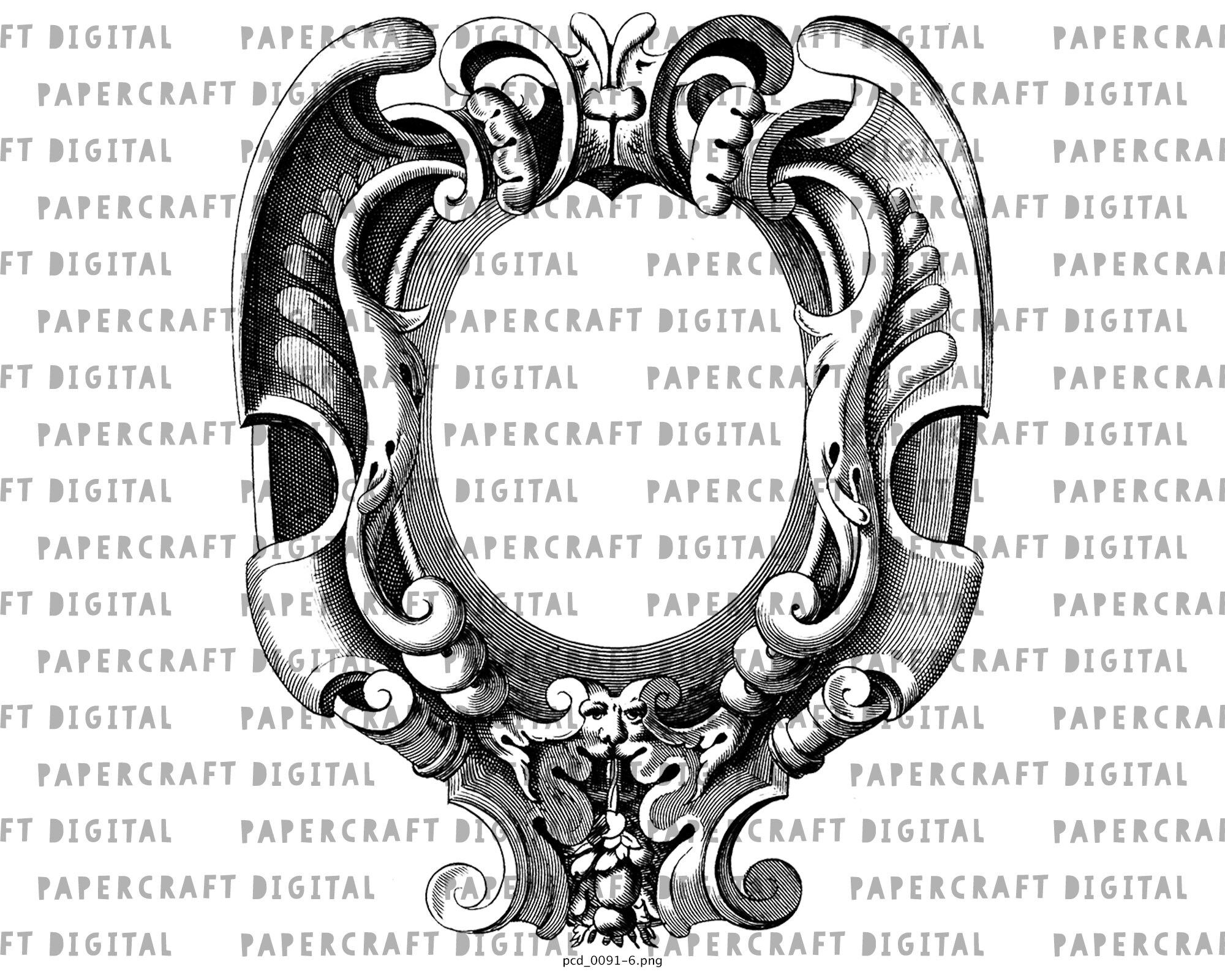 Illuminated Manuscript Border Medieval Decorative Frame | Etsy