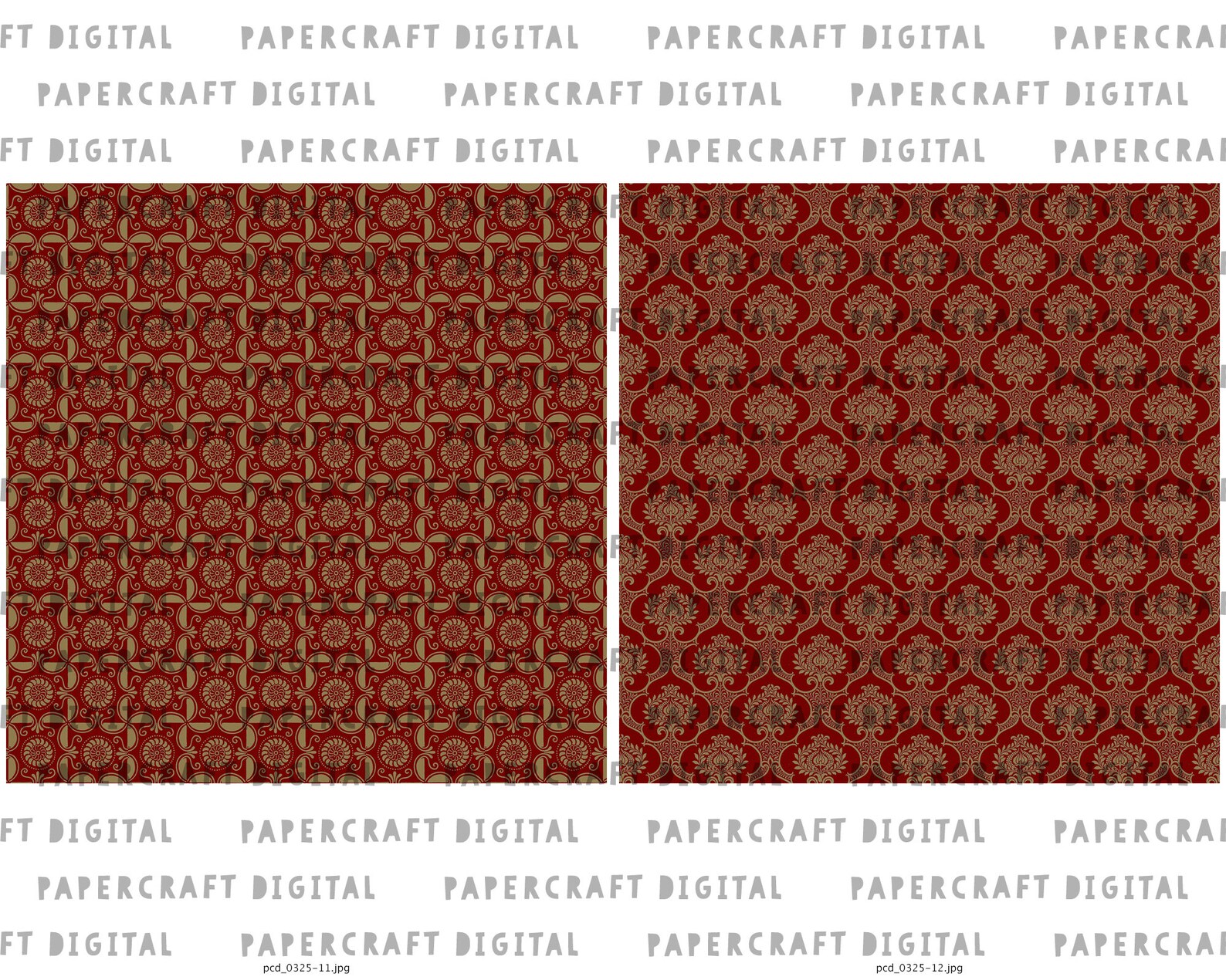 Vintage Scrapbook Printable Paper Old Ornamental Pattern Seamless ...