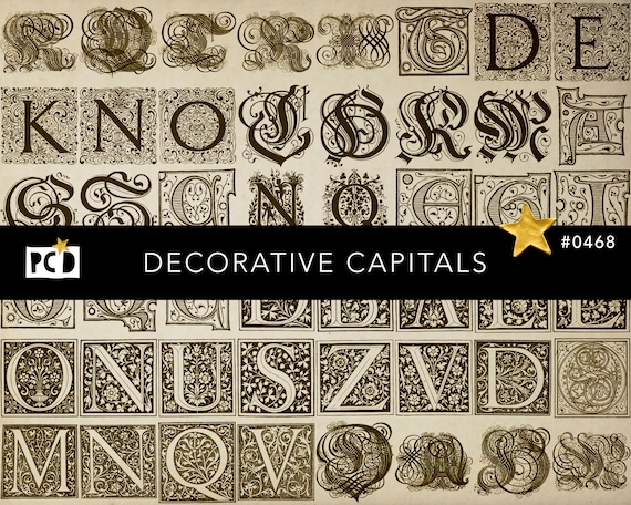 Medieval Illumination Font