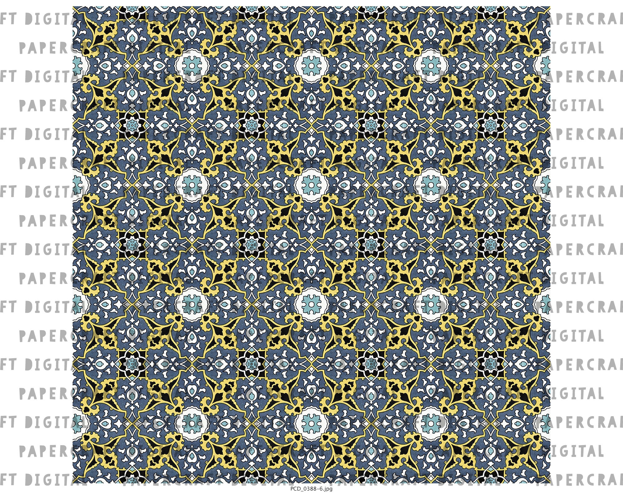 Vintage Arabian Printable Paper Old Antique Islamic Pattern - Etsy