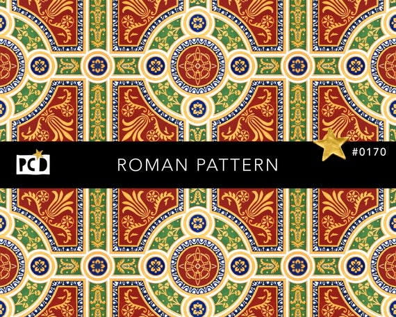 Vintage Scrapbook Printable Paper Old Medieval Endpaper - Etsy