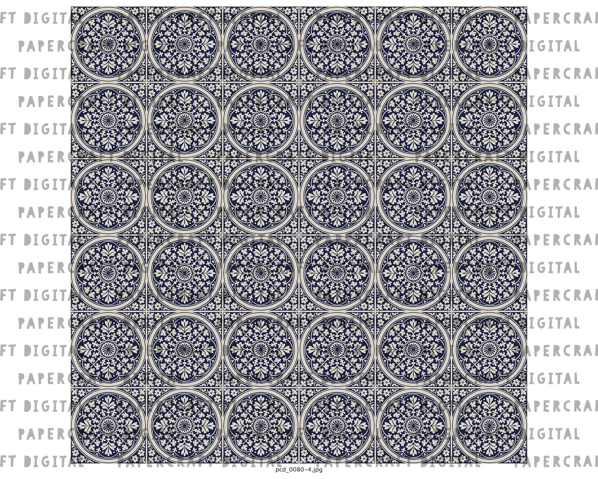 Vintage Scrapbook Printable Paper Old Ornamental Pattern - Etsy