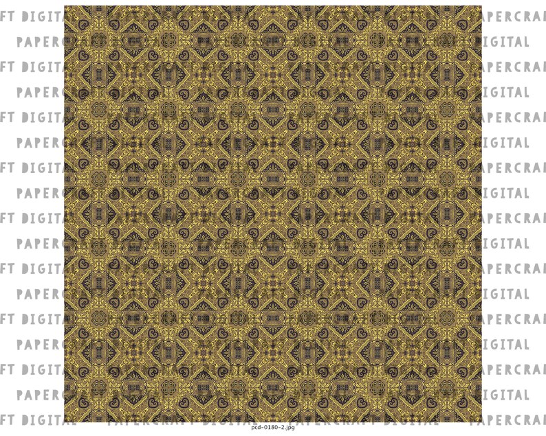 Vintage Scrapbook Printable Paper Old French Renaissance Pattern ...