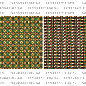 Medieval Printable Paper Patterns | Old Middle Ages Seamless Decorative ...