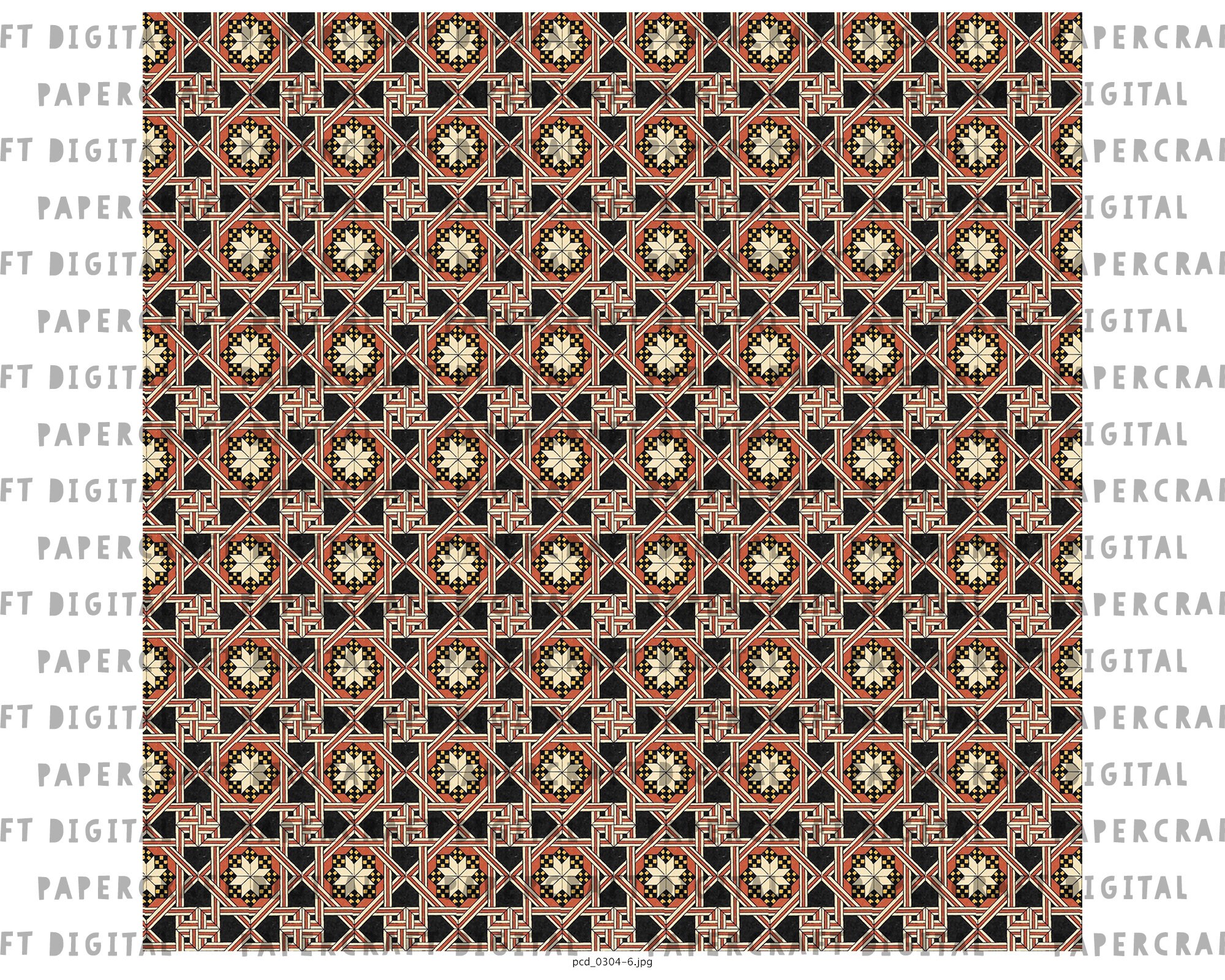 Vintage Scrapbook Printable Paper Old Medieval Endpaper - Etsy UK
