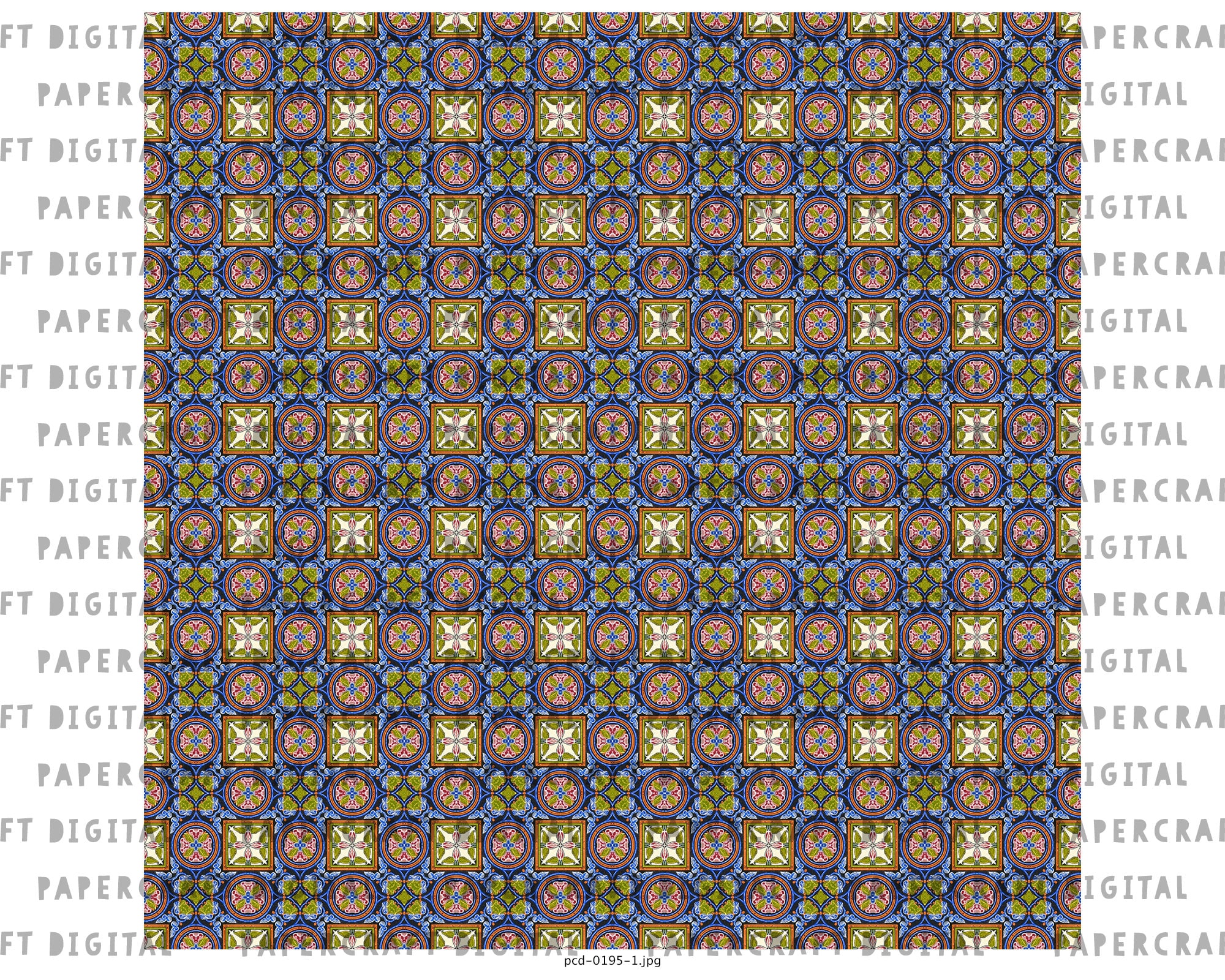 Vintage Scrapbook Printable Paper | Old Medieval Patterned Design ...