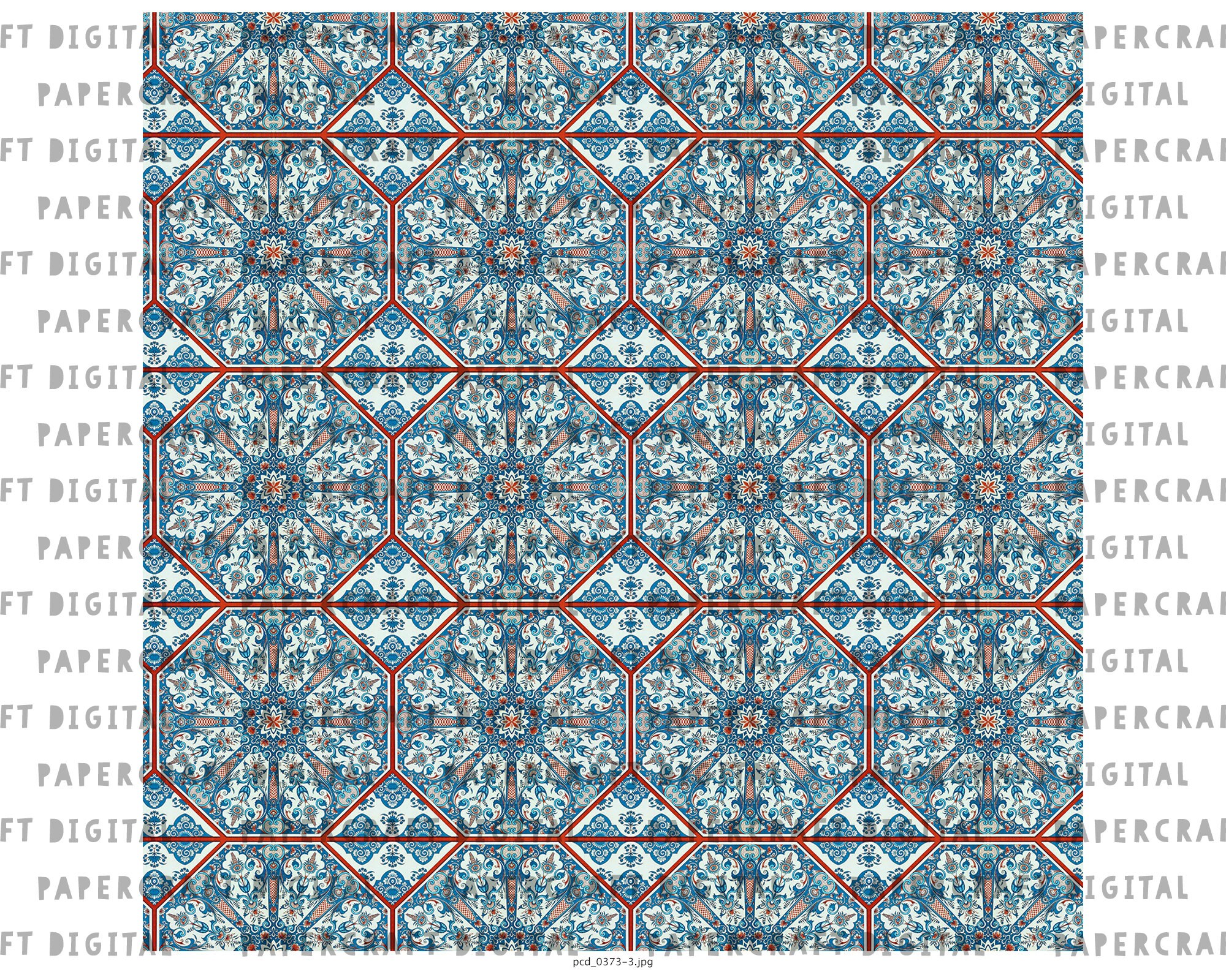 18th Century Rococo Patterns Seamless Decorative Endpaper - Etsy