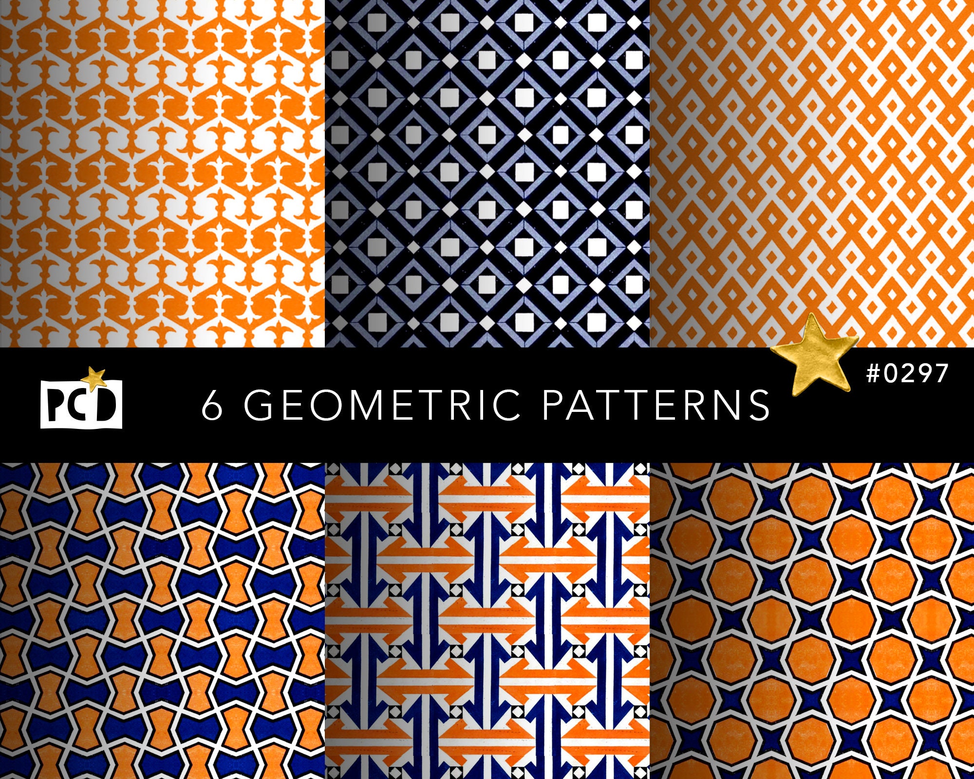 Vintage Scrapbook Printable Paper Old Geometric Pattern - Etsy