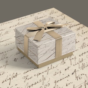 Old Script Writing Texture | Vintage Scrapbook Paper Background - Etsy