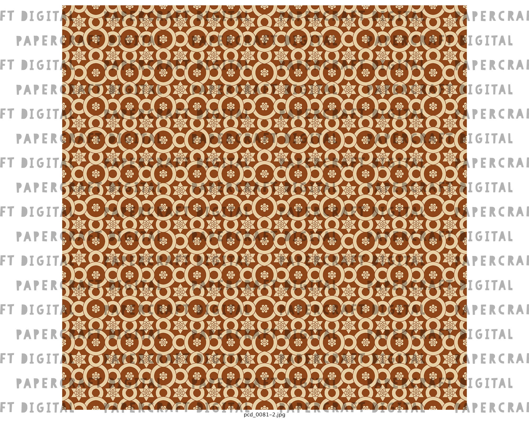 Vintage Scrapbook Printable Paper Old Ornamental Pattern Seamless ...