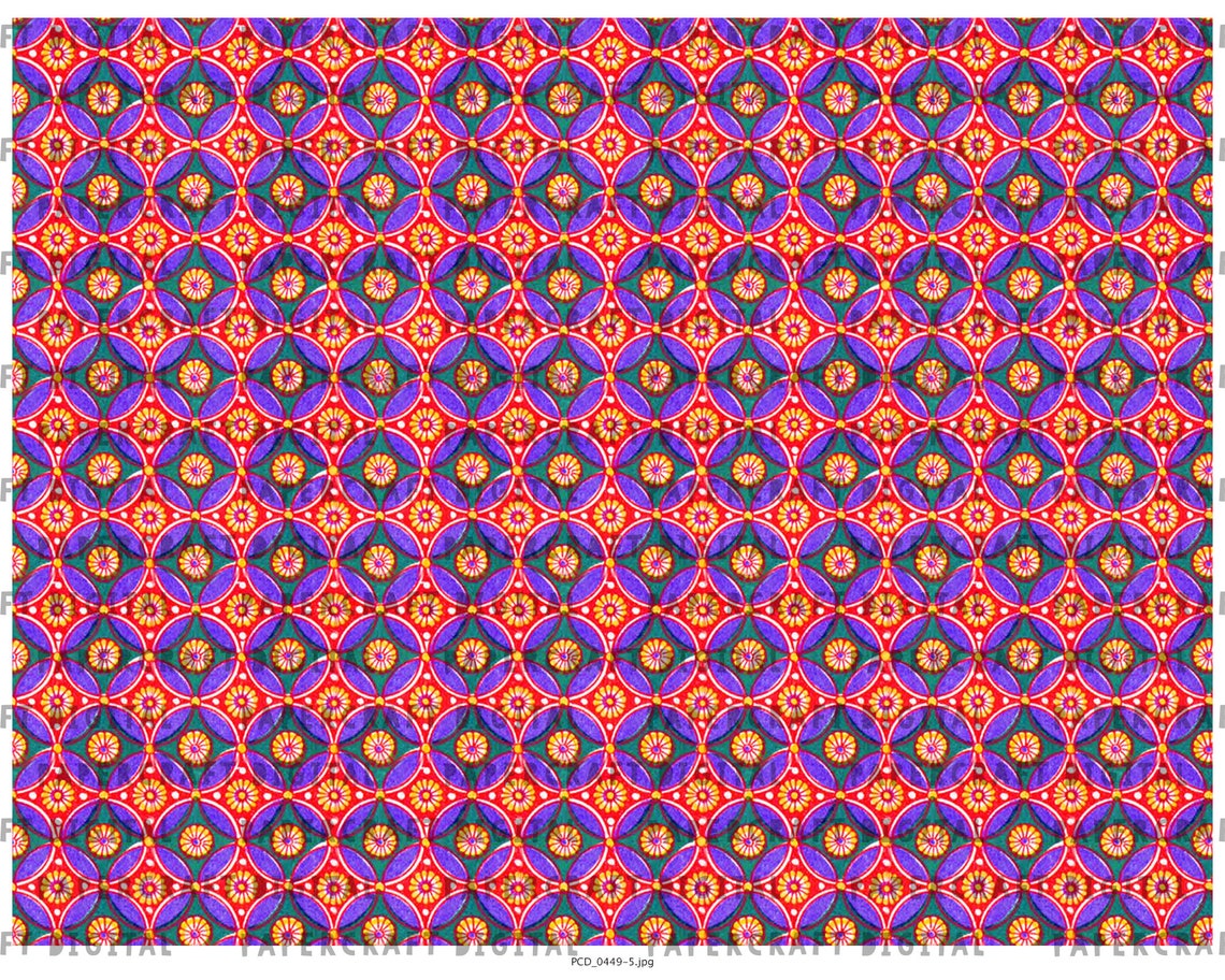 Ancient Egyptian Textile Patterns Decorative Printable | Etsy