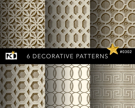 Vintage Scrapbook Printable Paper Old Ancient Roman Pattern - Etsy