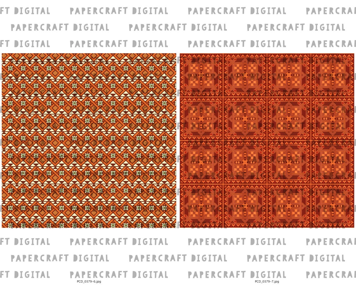Medieval Printable Paper Patterns Old Middle Ages Seamless | Etsy