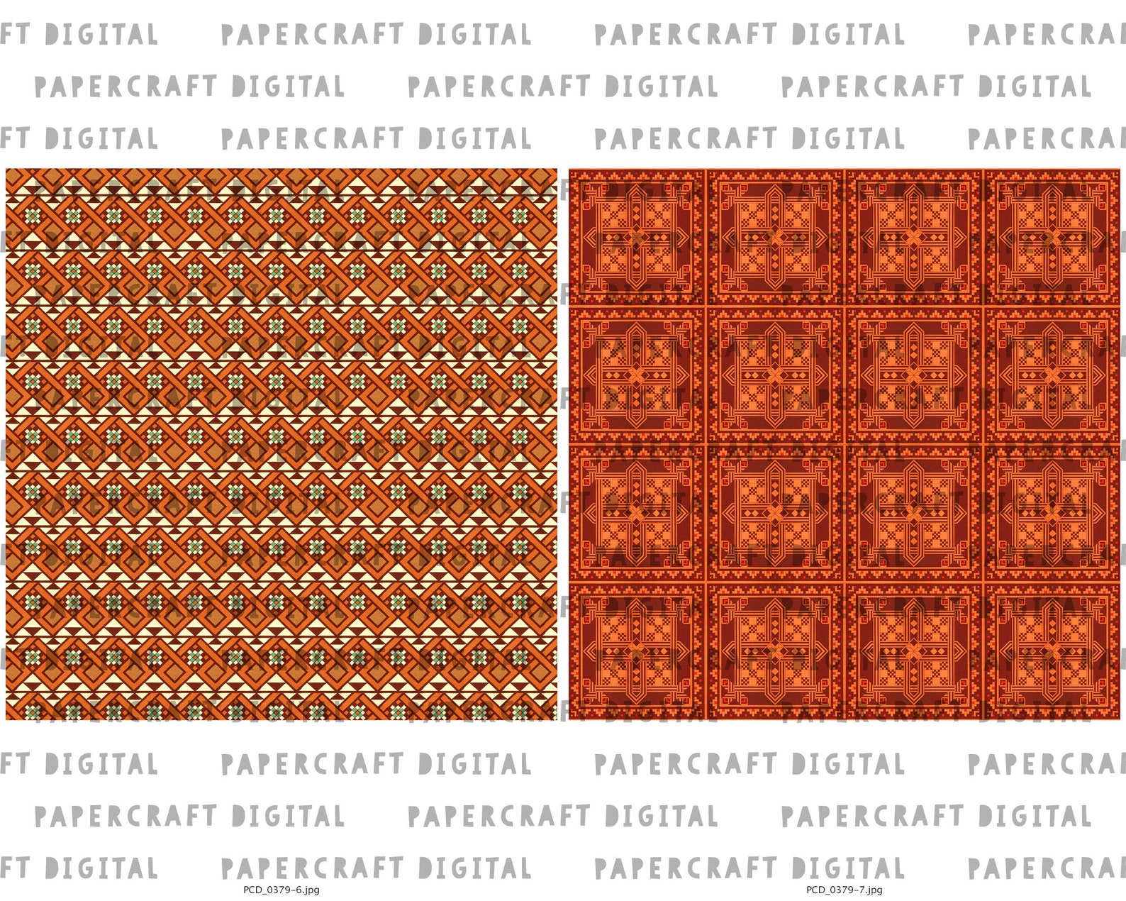 Medieval Printable Paper Patterns Old Middle Ages Seamless | Etsy