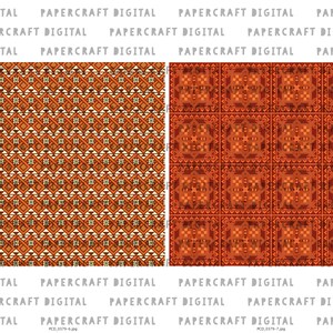 Medieval Printable Paper Patterns | Old Middle Ages Seamless Decorative ...