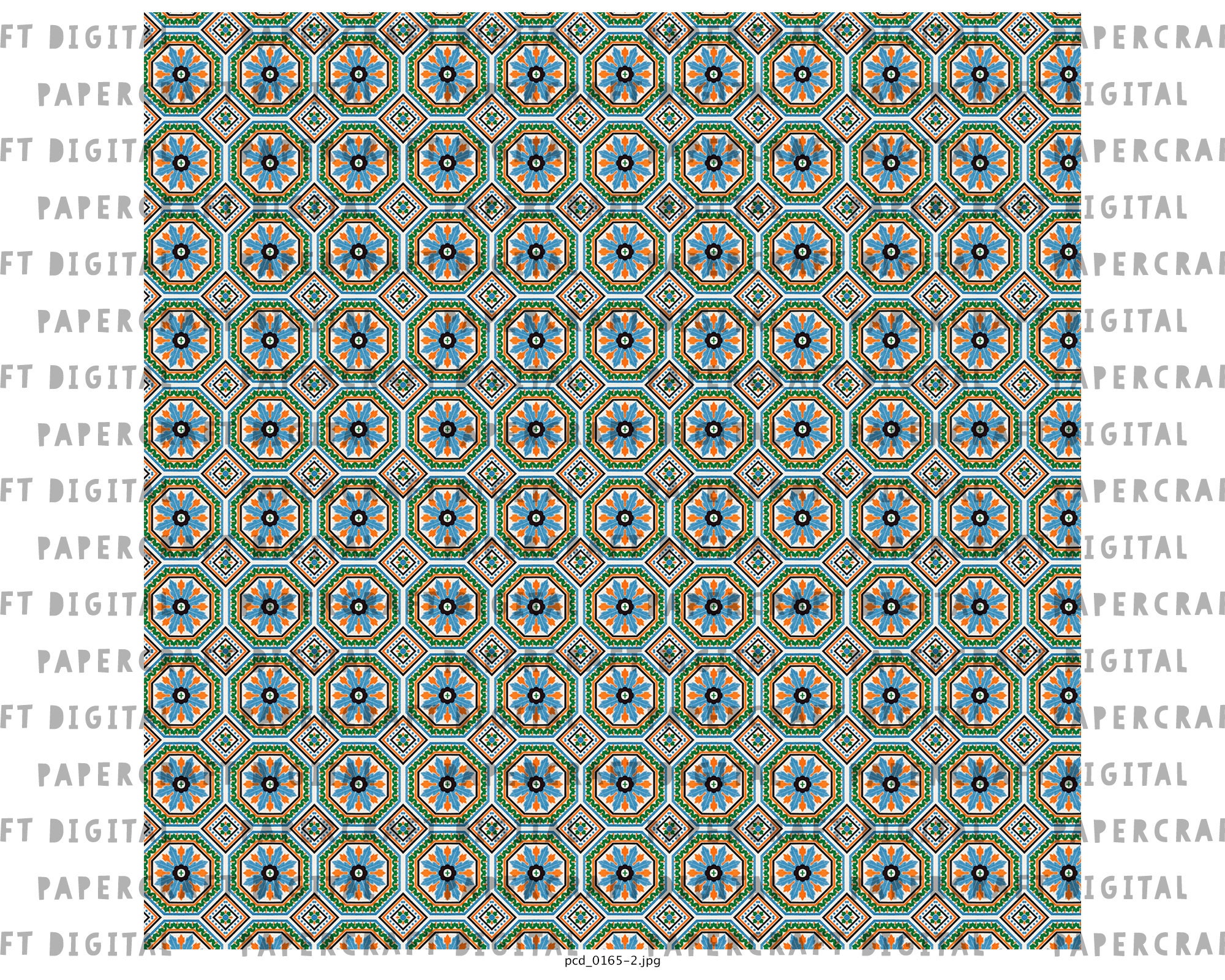 Vintage Scrapbook Printable Paper Old Medieval Endpaper Pattern Antique ...