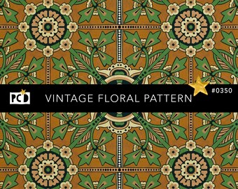 Patterned Paper Pack Vintage Scrapbook Printable Paper Old | Etsy