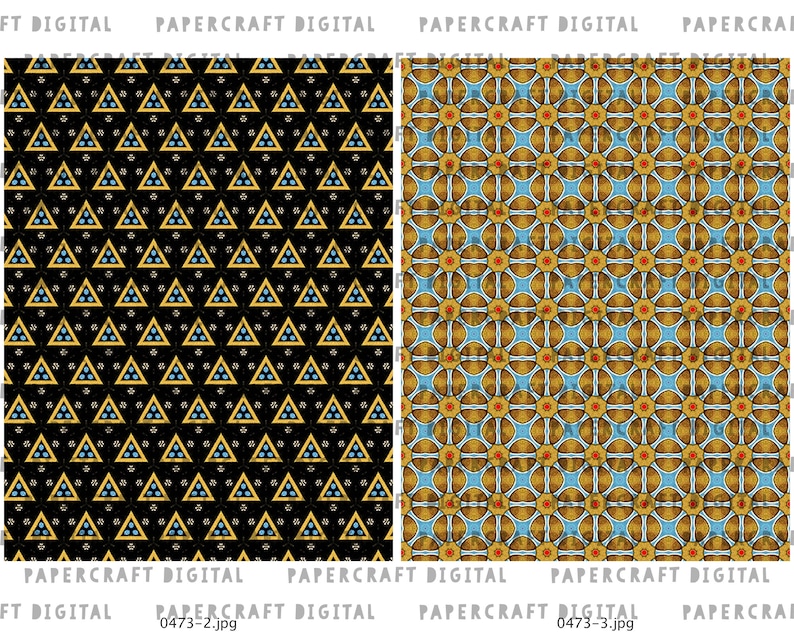 Book Binding Endpaper Patterns Decorative Patterned Papers - Etsy