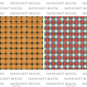 Medieval Printable Paper Patterns Old Middle Ages Seamless Decorative ...