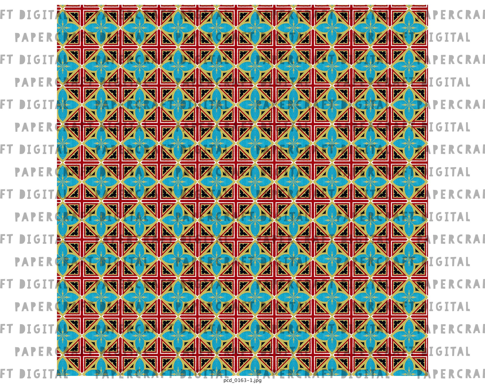 Vintage Scrapbook Printable Paper Old Medieval Endpaper Pattern Antique ...