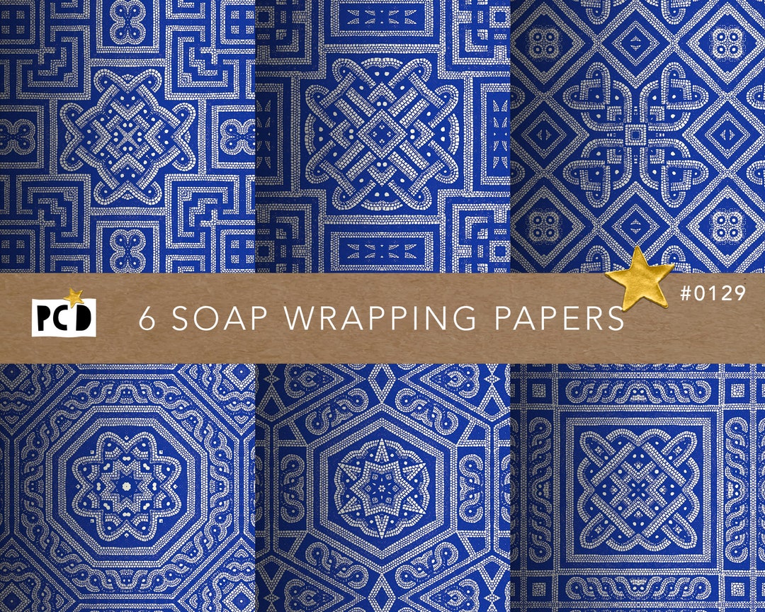 Vintage Scrapbook Printable Paper | Old Medieval Endpaper Pattern ...