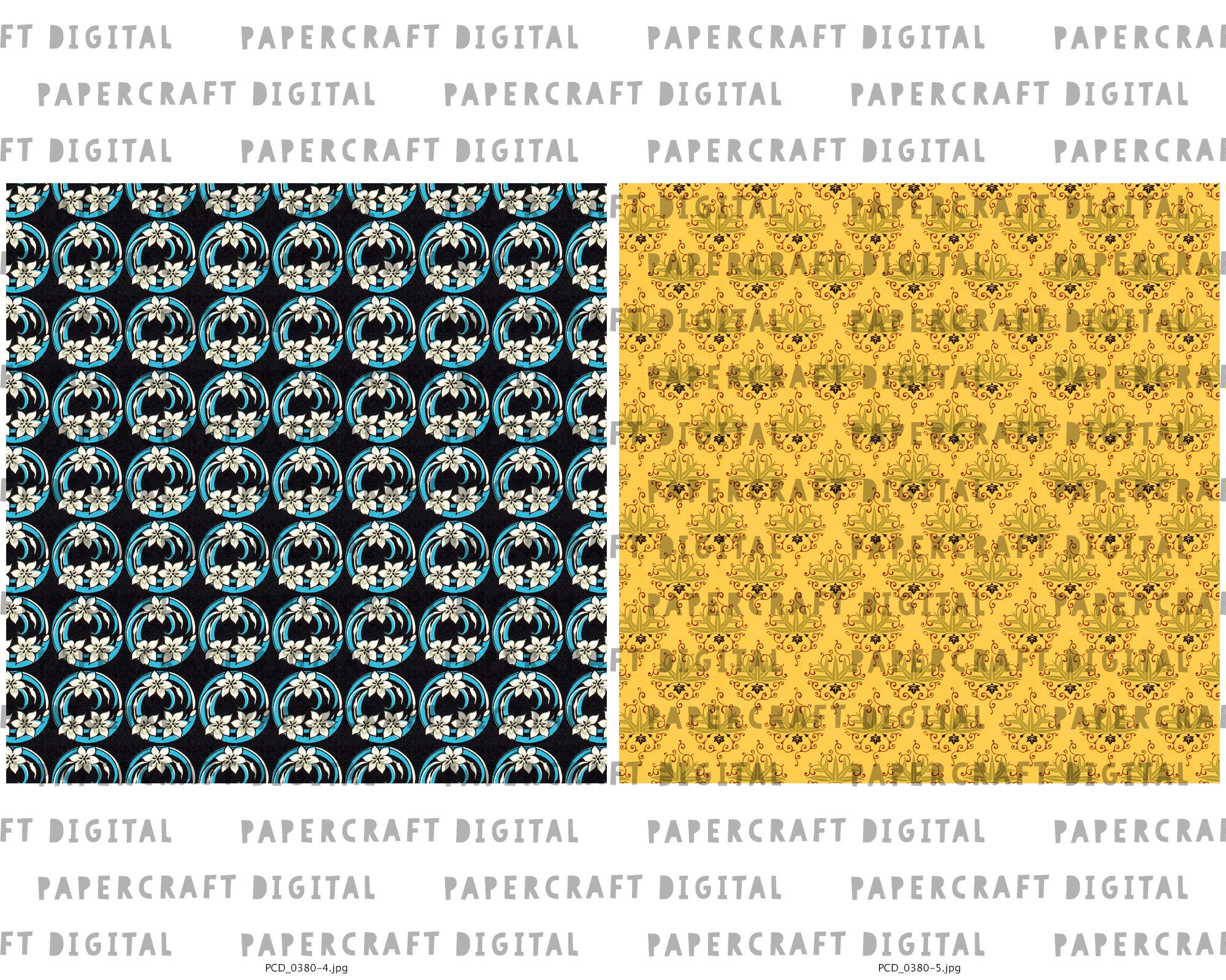 Chinese Printable Paper Patterns Old Asian Seamless Decorative Endpaper ...