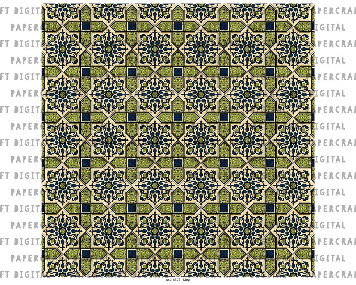 Vintage Scrapbook Printable Paper Old Antique Italian | Etsy