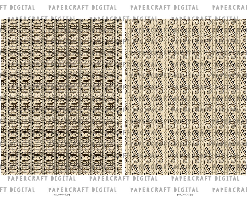 Old Arabian Arabic Patterns Middle Eastern Decorative Printable Papers ...