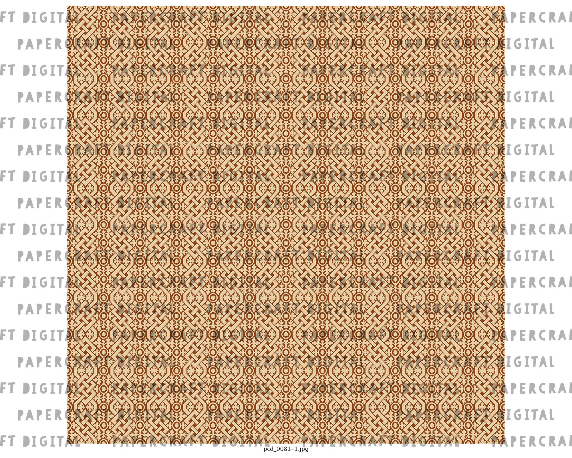 Vintage Scrapbook Printable Paper Old Ornamental Pattern Seamless ...