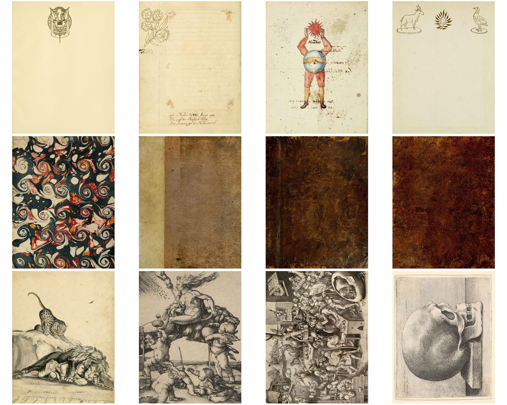 Old Wiccan Spell Book Magic Book Pages Wizard Witch - Etsy Australia