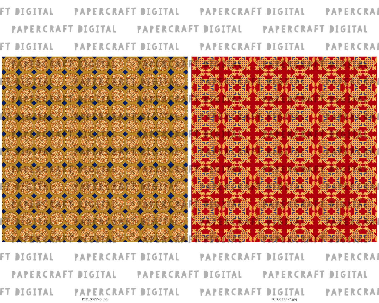 Medieval Printable Paper Patterns Old Middle Ages Seamless - Etsy Canada