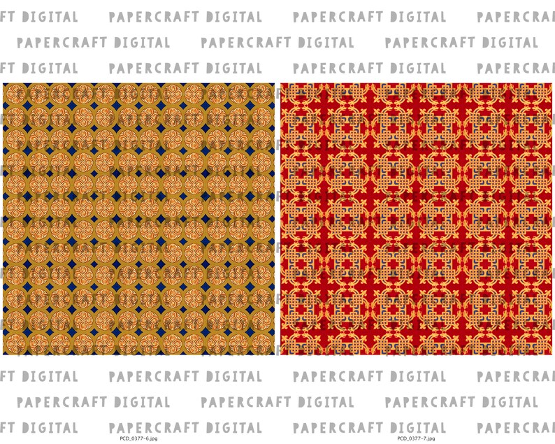 Medieval Printable Paper Patterns Old Middle Ages Seamless - Etsy Canada