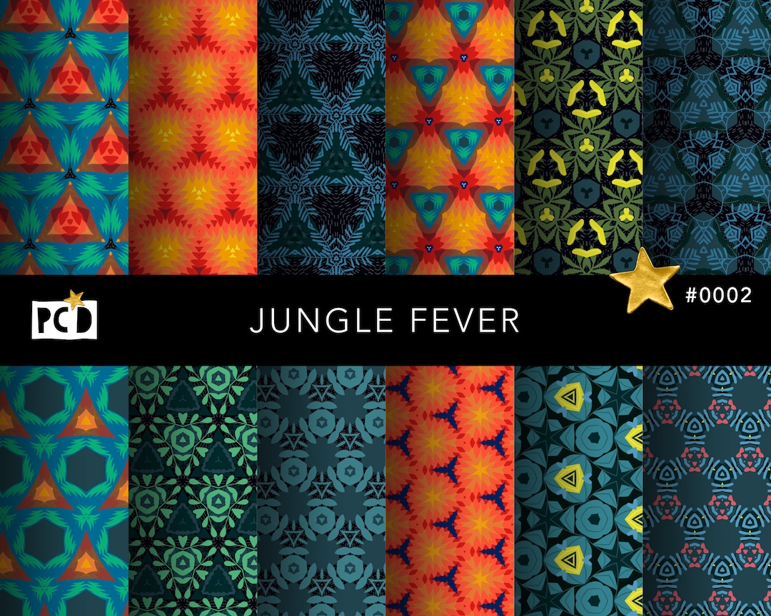 Modern Scrapbook Printable Paper | Endpaper Pattern | Decorative End ...