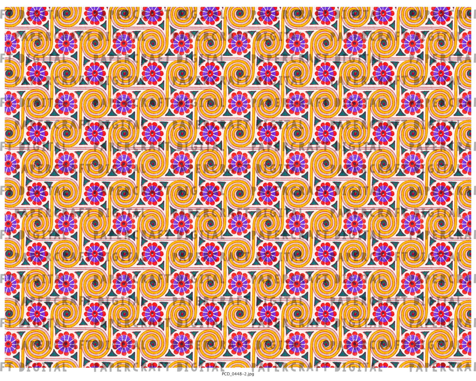 Ancient Egyptian Textile Patterns Decorative Printable Papers - Etsy