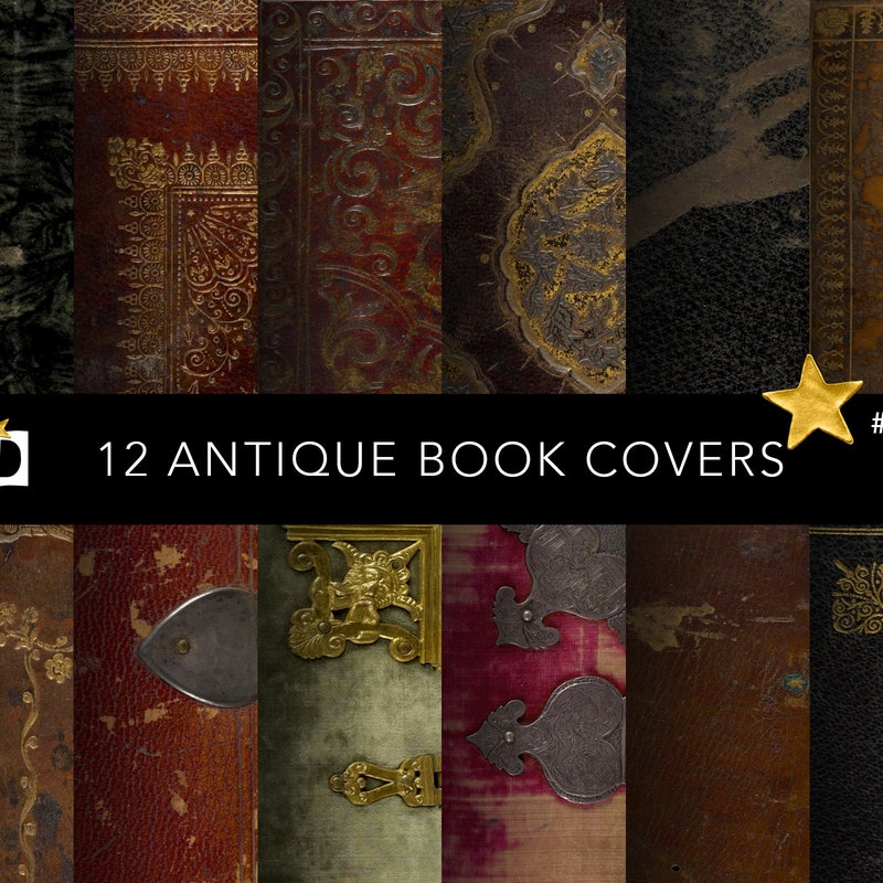 Old Book Covers - Etsy