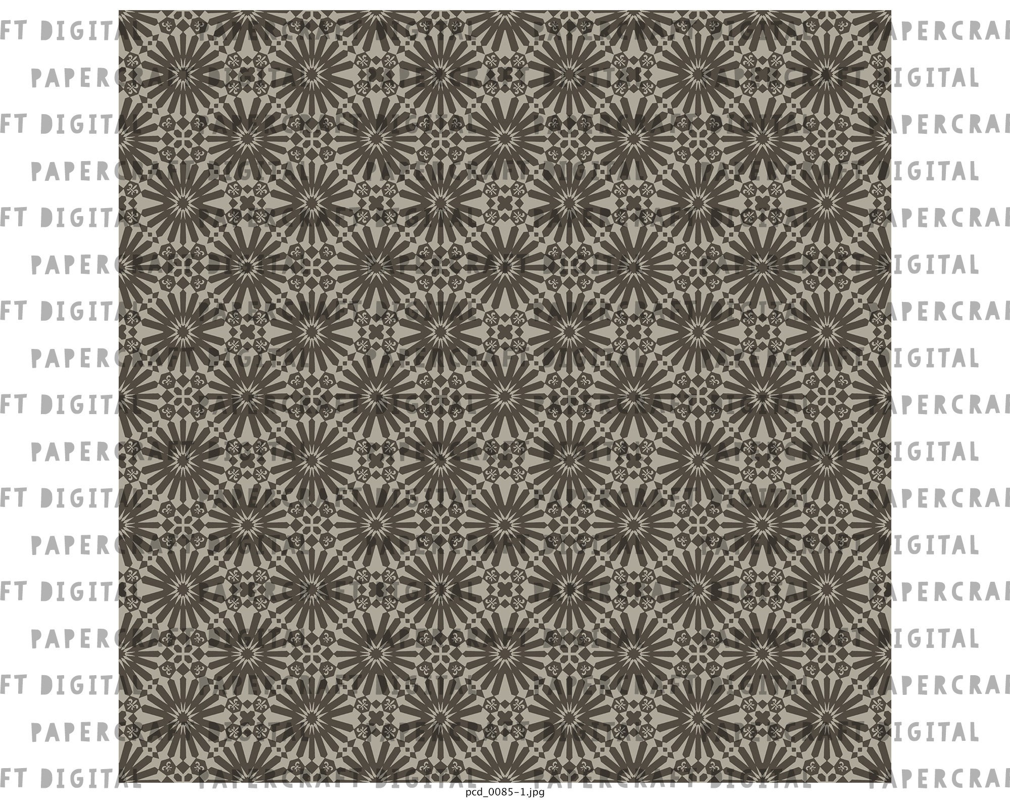 Vintage Scrapbook Printable Paper Old French Pattern - Etsy